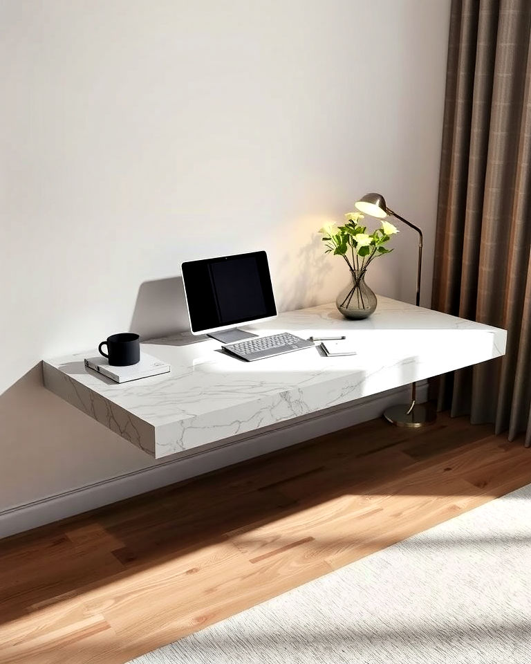 25 Floating Desk Ideas for Modern Home Offices