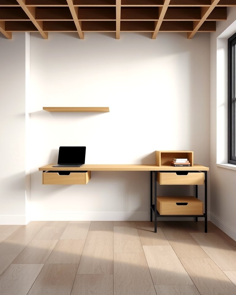25 Stylish Built-in Desk Ideas for Your Home Office