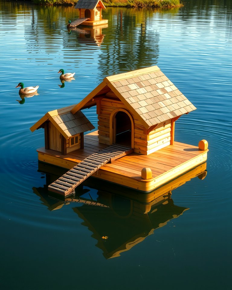 25 Duck House Ideas for Your Backyard