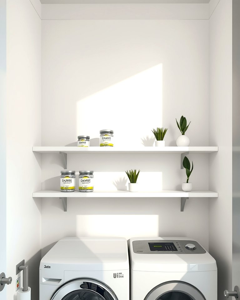 25 Creative Laundry Room Shelving Ideas for Organization