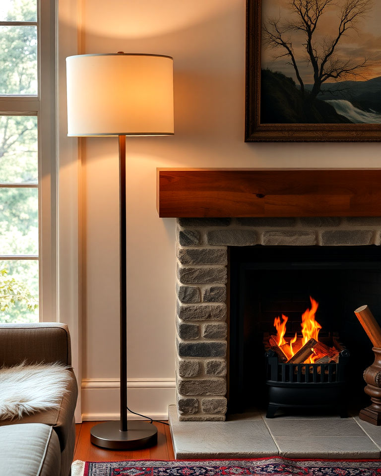 25 Fireplace Lighting Ideas to Create a Warm and Inviting Ambiance