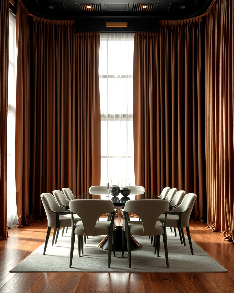 25 Dining Room Window Treatments for Elegant Spaces