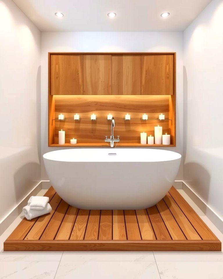 25 Elegant Drop-in Tub Ideas for a Spa-Like Bathroom
