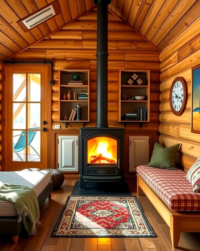 25 Cozy Cabin Fireplace Ideas for a Warm Retreat