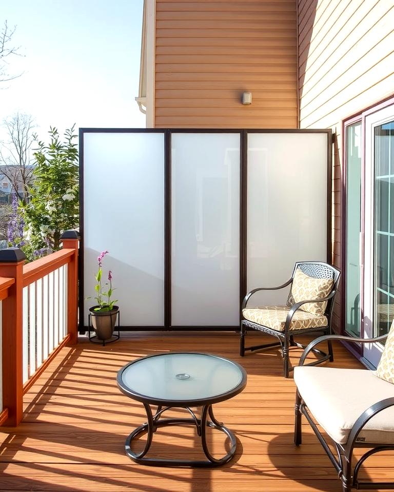 20 Deck With Privacy Wall Ideas for Cozy Spaces