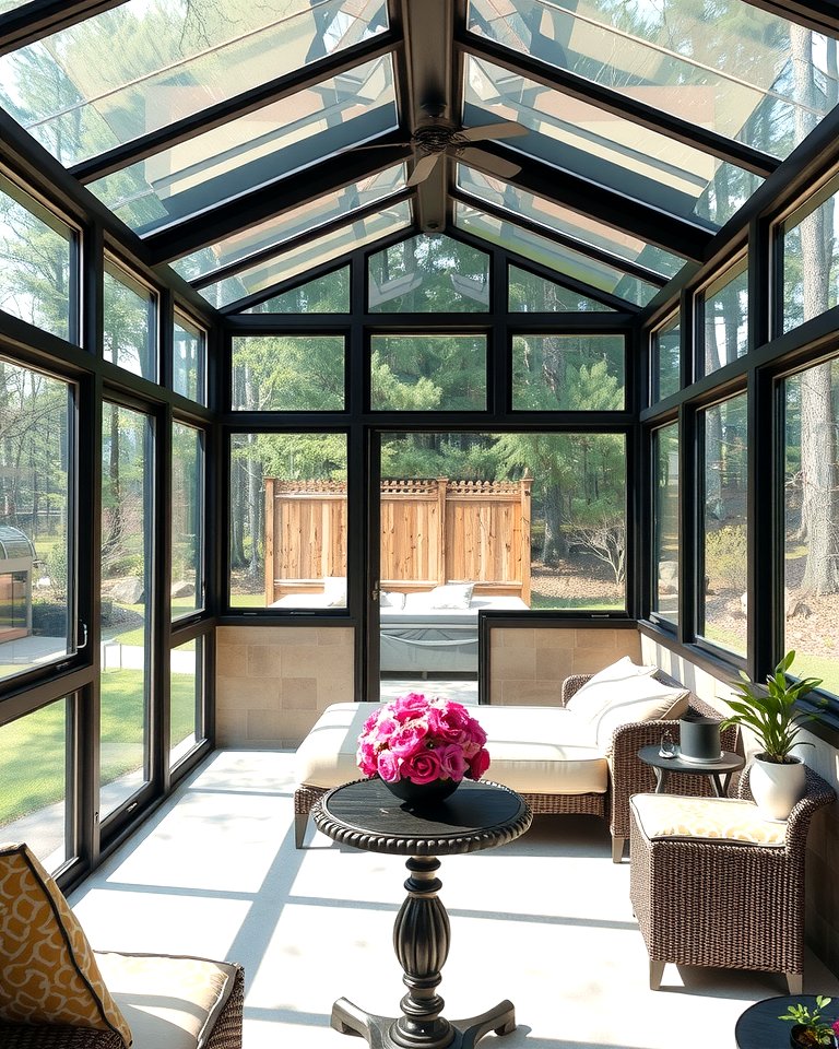 25 Glass Porch Design Ideas for a Bright and Airy Space