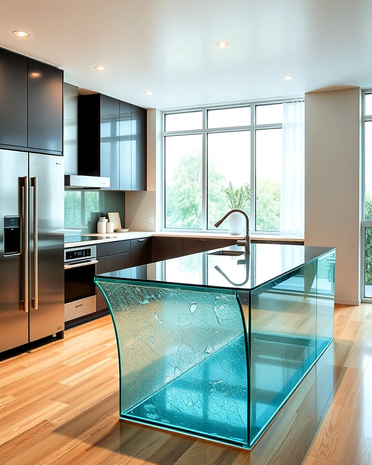 20 Stunning Waterfall Kitchen Island Ideas for a Modern Look