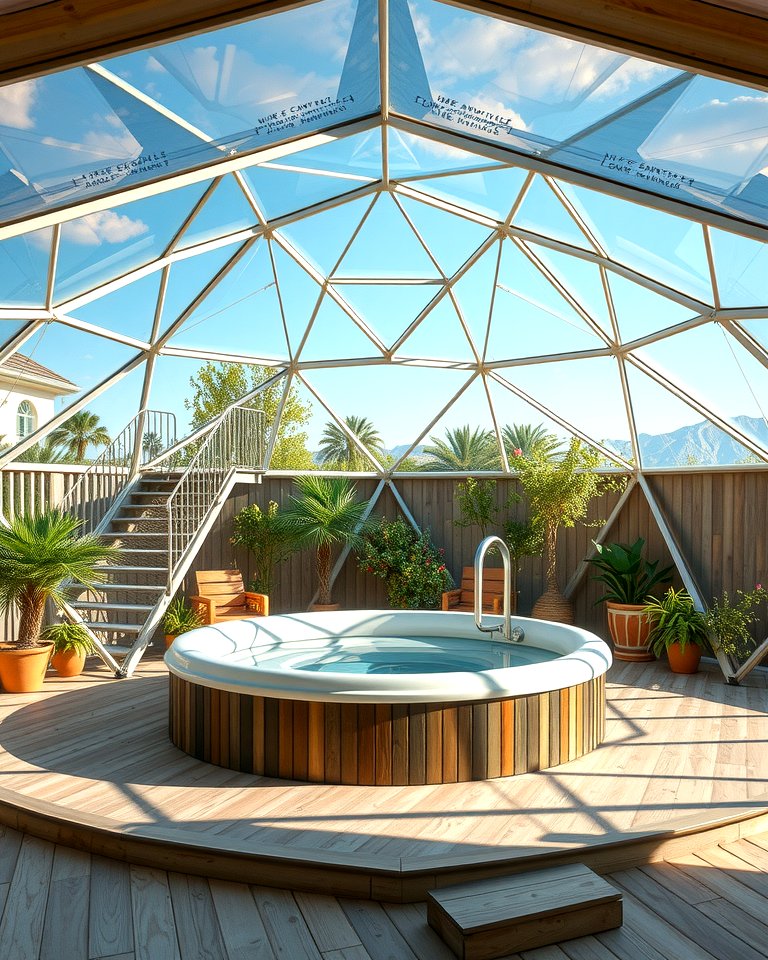25 Hot Tub Enclosure Ideas for Year-Round Relaxation
