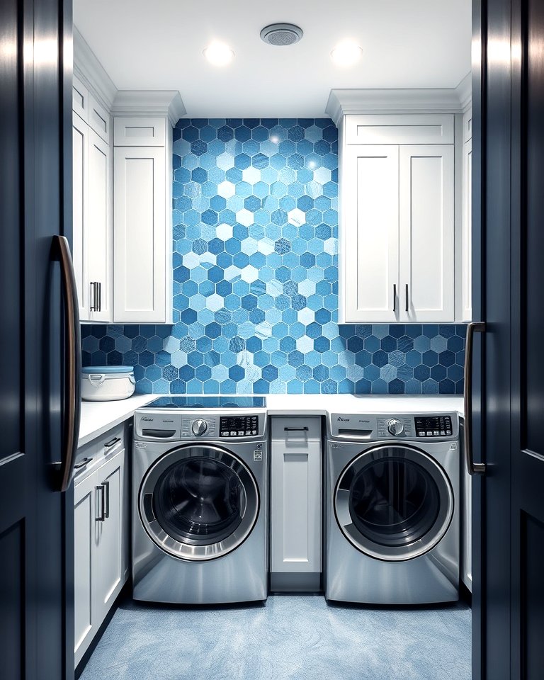 25 Blue Laundry Room Ideas for a Fresh and Clean Look