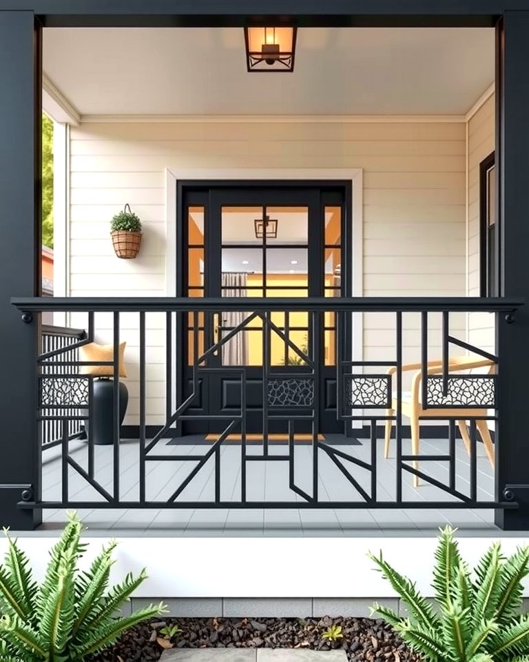 25 Front Porch Railing Ideas to Enhance Curb Appeal