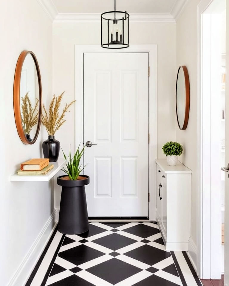 20 Stylish Small Entryway Tile Floor Ideas
