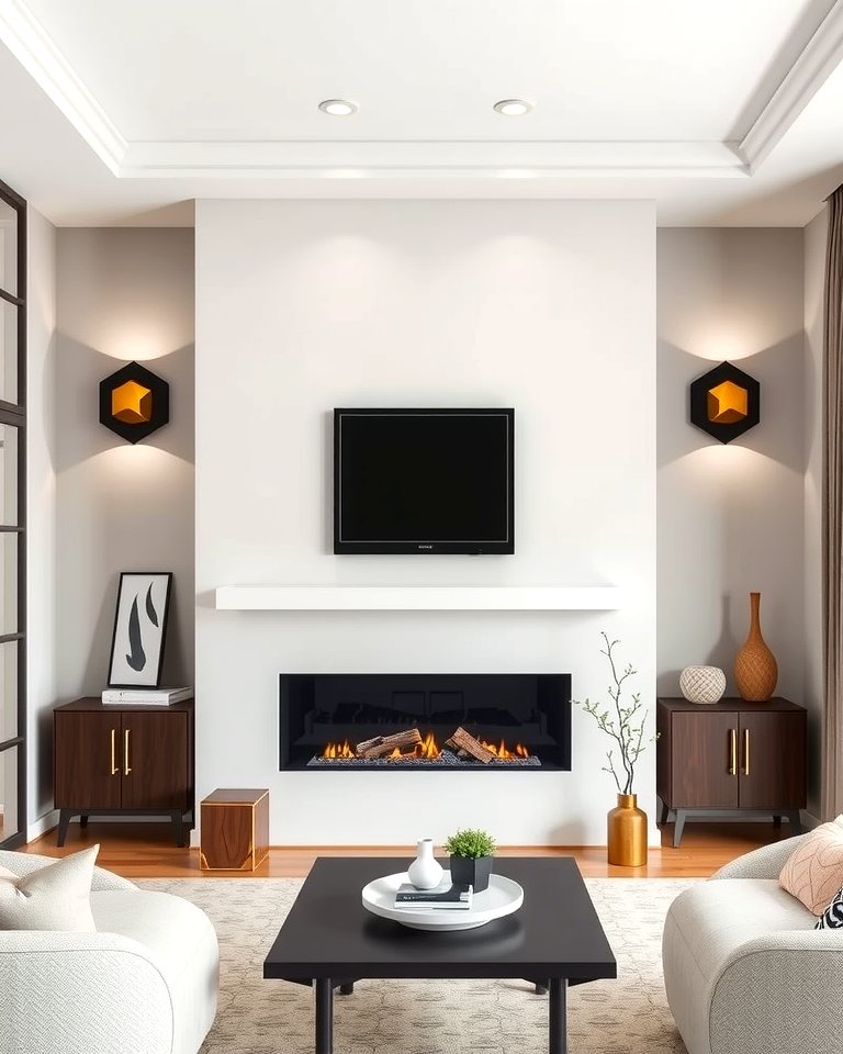 25 Fireplace Sconces Ideas for a Warm Ambiance