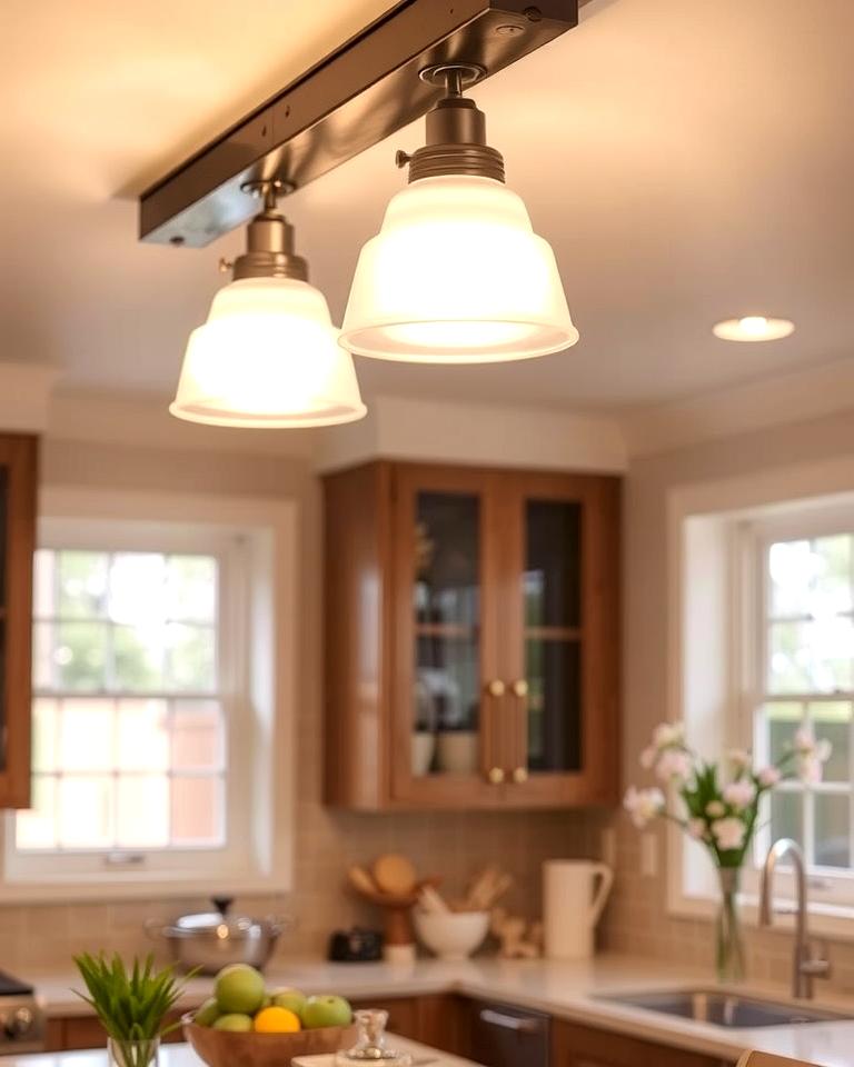 20 Kitchen Track Lighting Ideas for a Bright and Functional Space