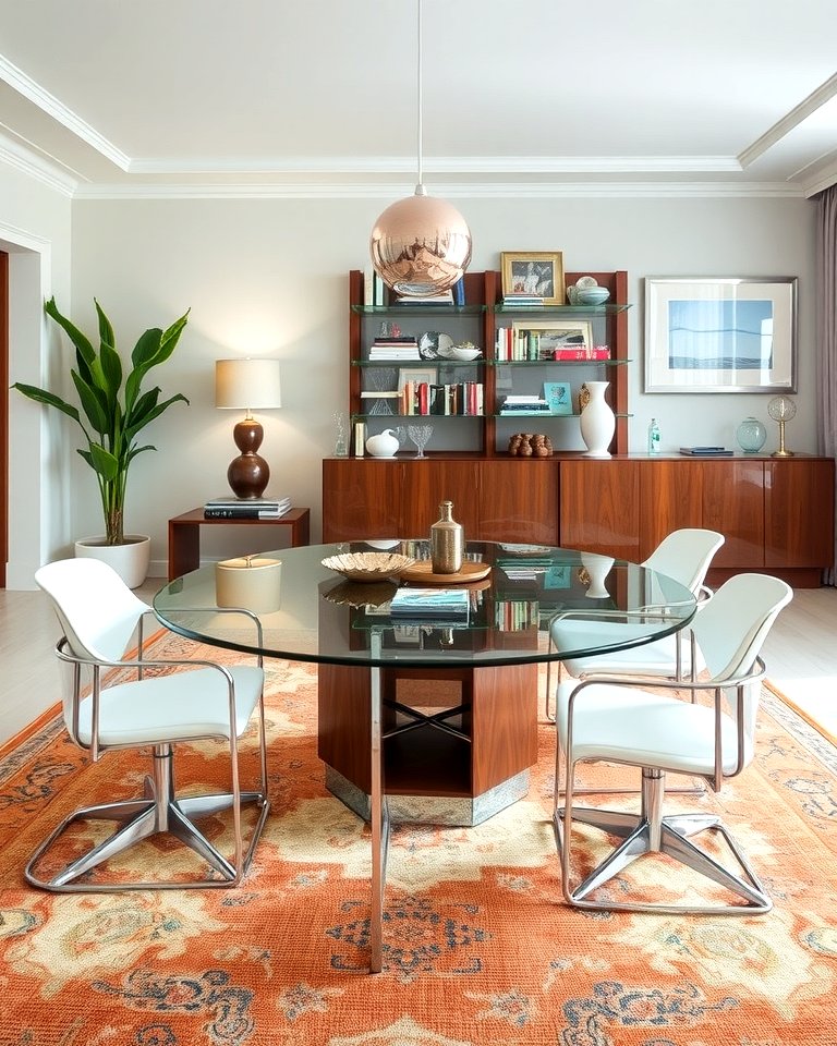 25 70s Dining Room Design Ideas for Retro Charm