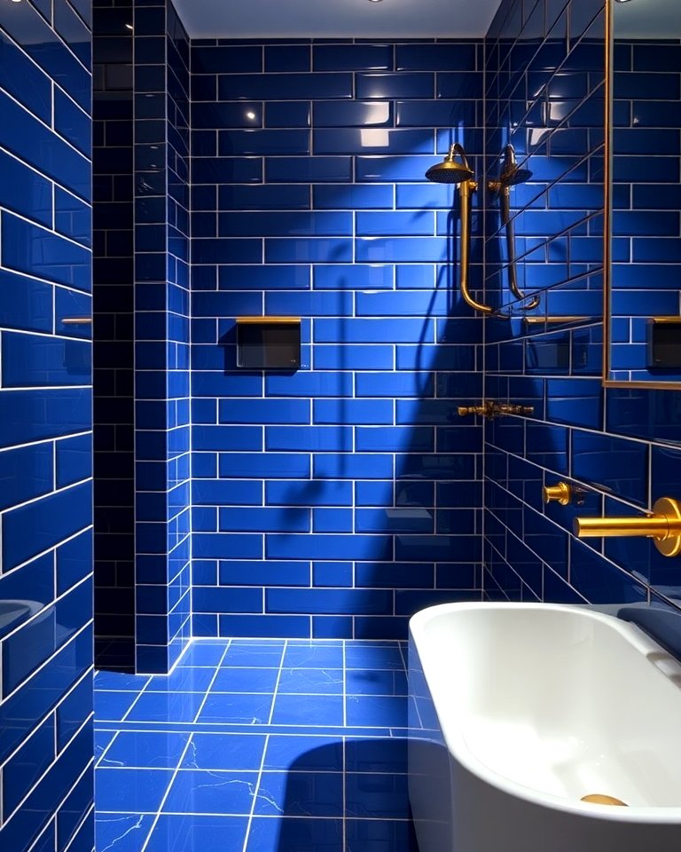 25 Stunning Blue Tile Bathroom Ideas for a Fresh Look