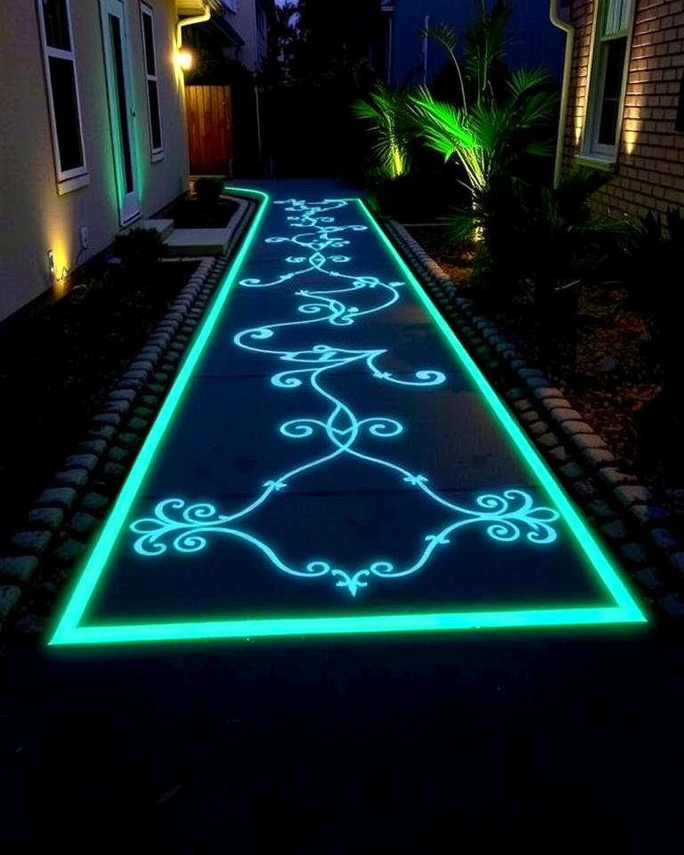 20 Concrete Walkway Painting Ideas for a Unique Path