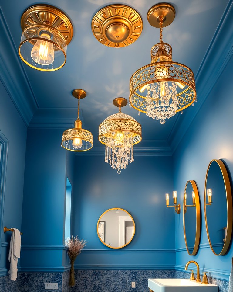 25 Blue and Gold Bathroom Ideas for a Luxurious Retreat