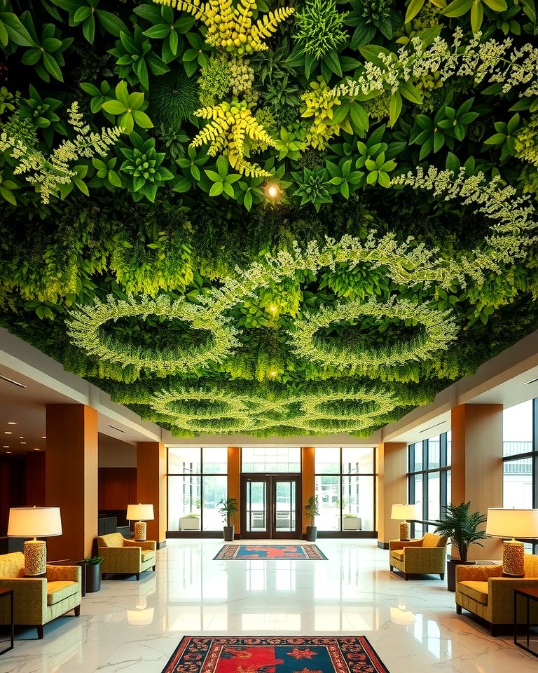 25 Green Ceiling Ideas for a Unique and Bold Statement