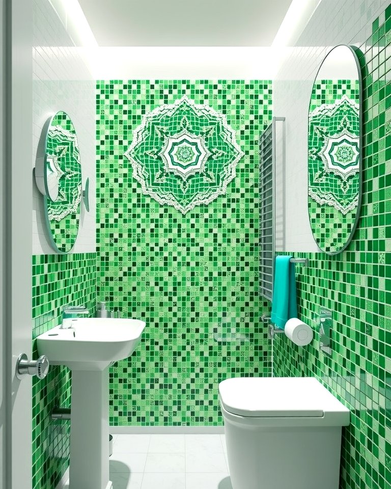 25 Green Powder Room Ideas for a Fresh Look