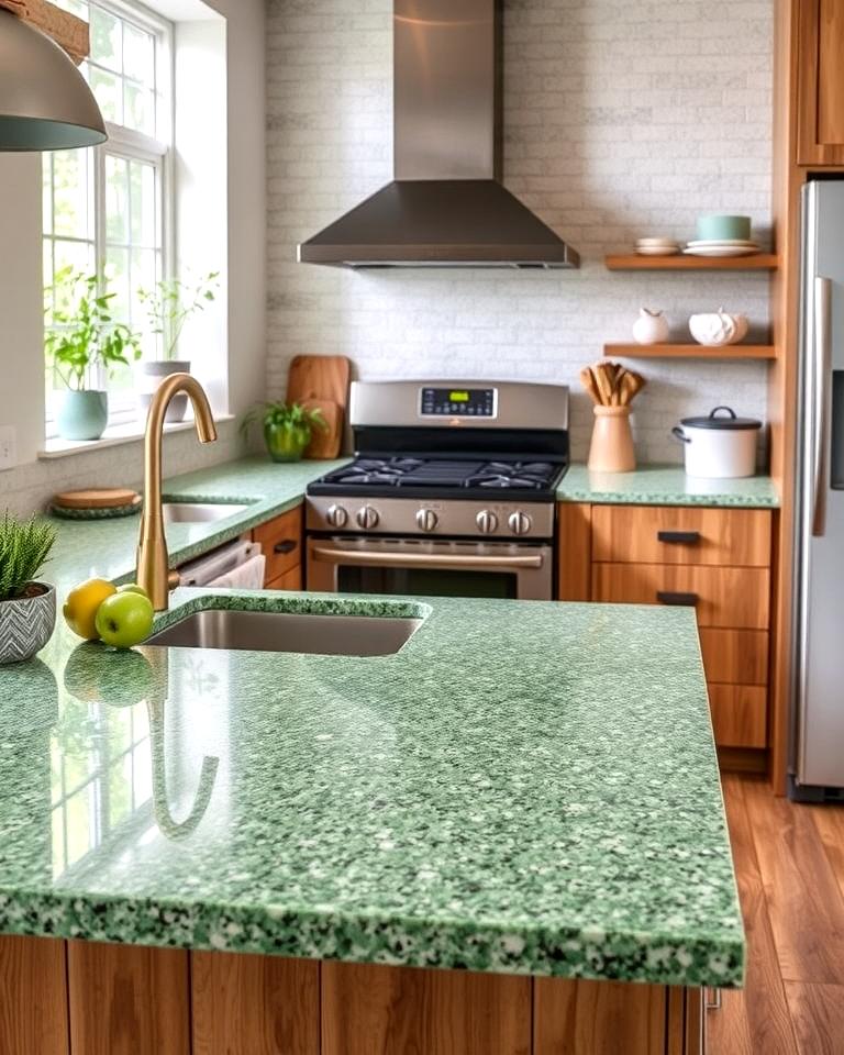 20 Terrazzo Kitchen Countertops for a Unique Look