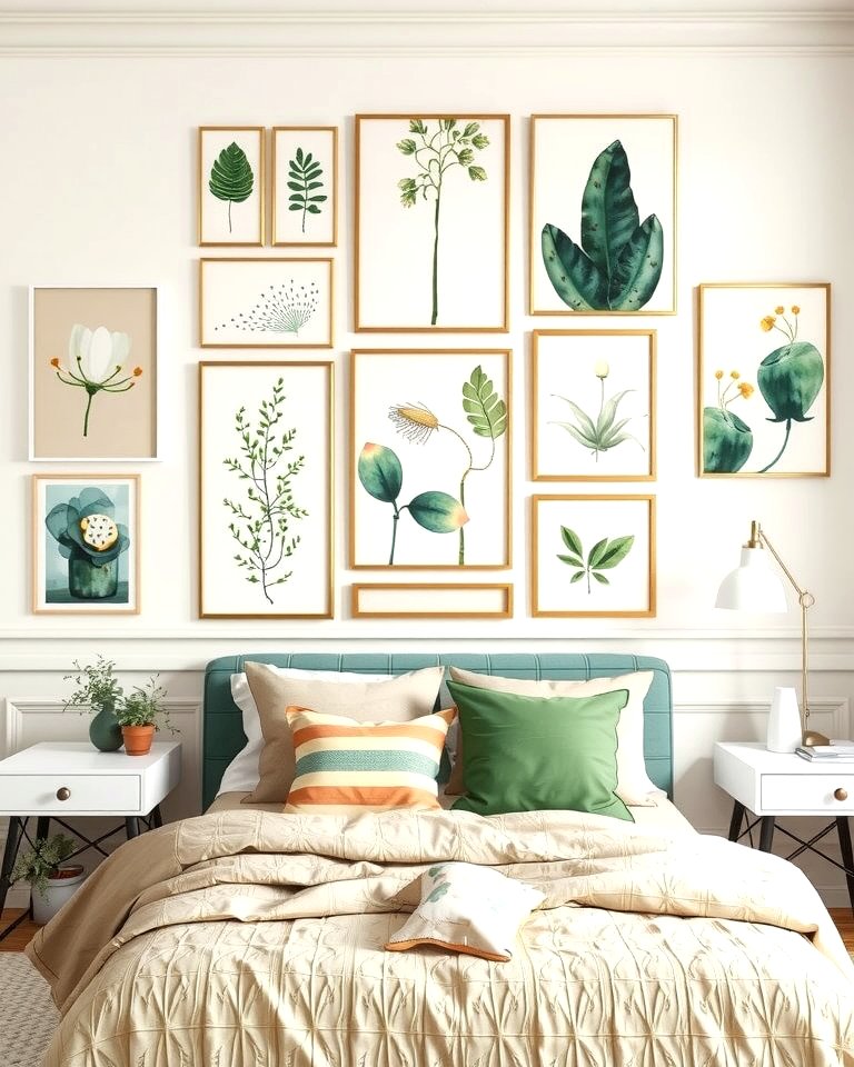 25 Serene Green and Beige Bedroom Design Ideas