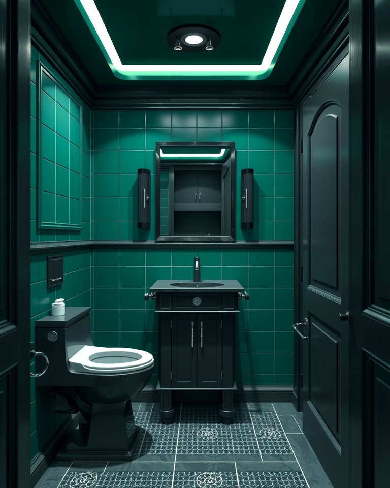 25 Green Powder Room Ideas for a Fresh Look