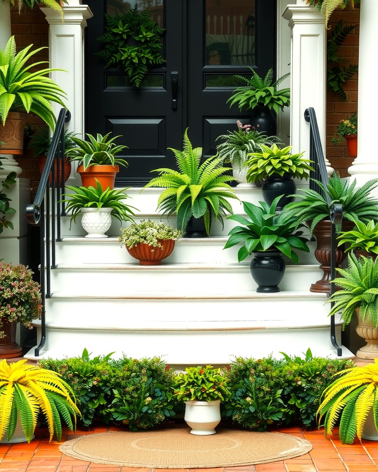 25 Front Step Ideas to Enhance Your Home's Entrance