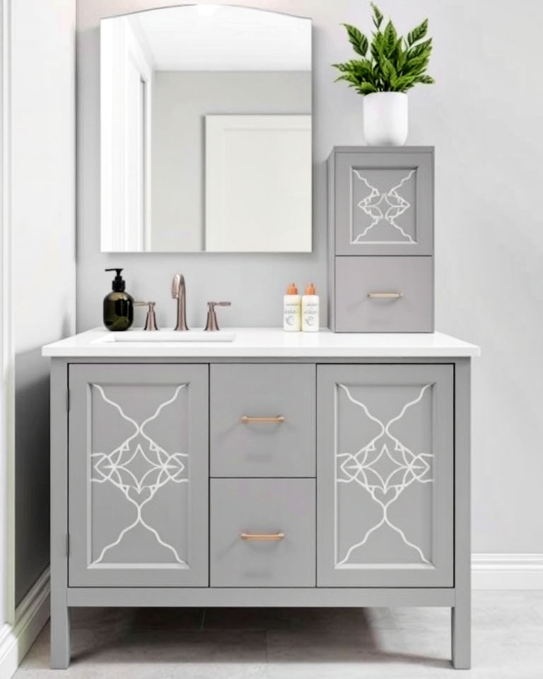 25 Grey Bathroom Vanity Design Ideas for Modern Homes