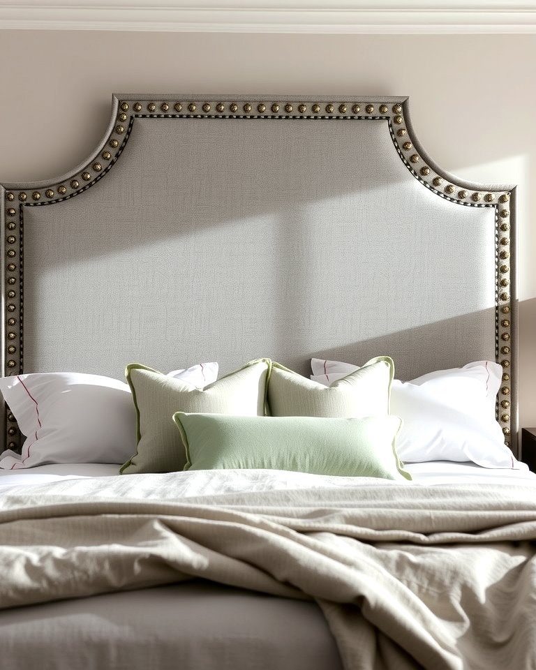 25 Elegant Grey Headboard Bedroom Ideas for a Calm Space