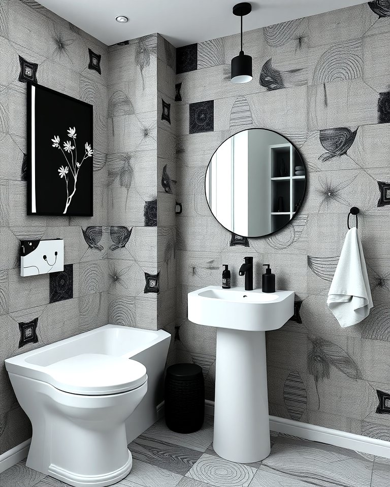 25 Black and Grey Bathroom Ideas for a Sleek Design