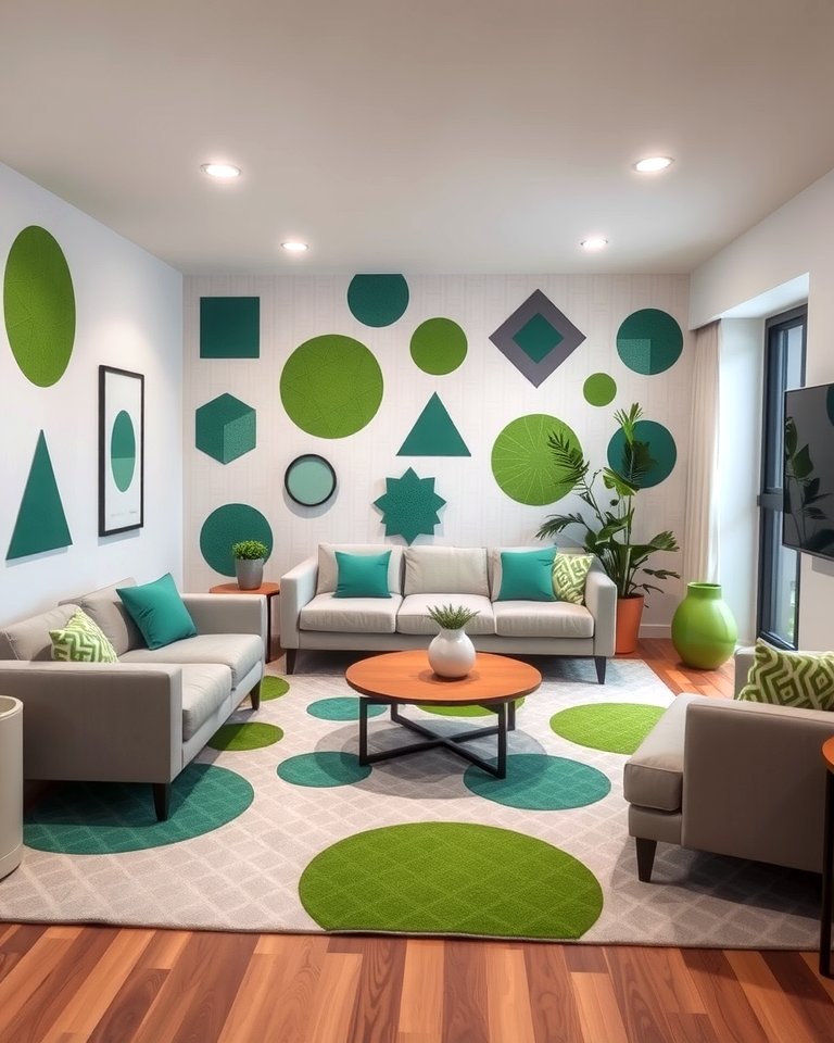 25 Green and Grey Living Room Ideas for Modern Homes