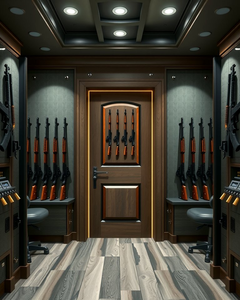 25 Gun Room Ideas for Secure and Stylish Storage