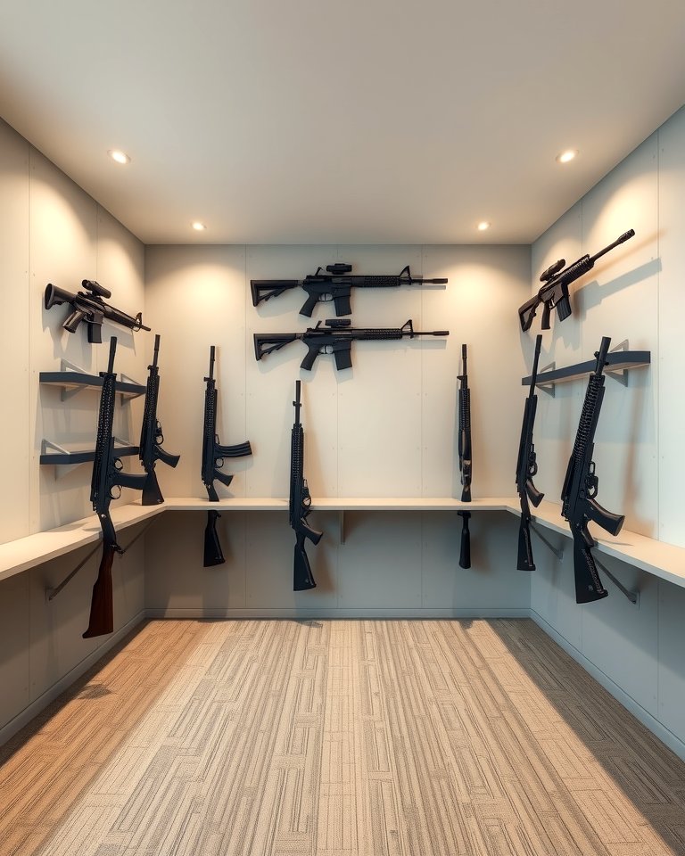 25 Gun Room Ideas for Secure and Stylish Storage