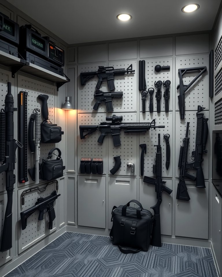 25 Gun Room Ideas for Secure and Stylish Storage