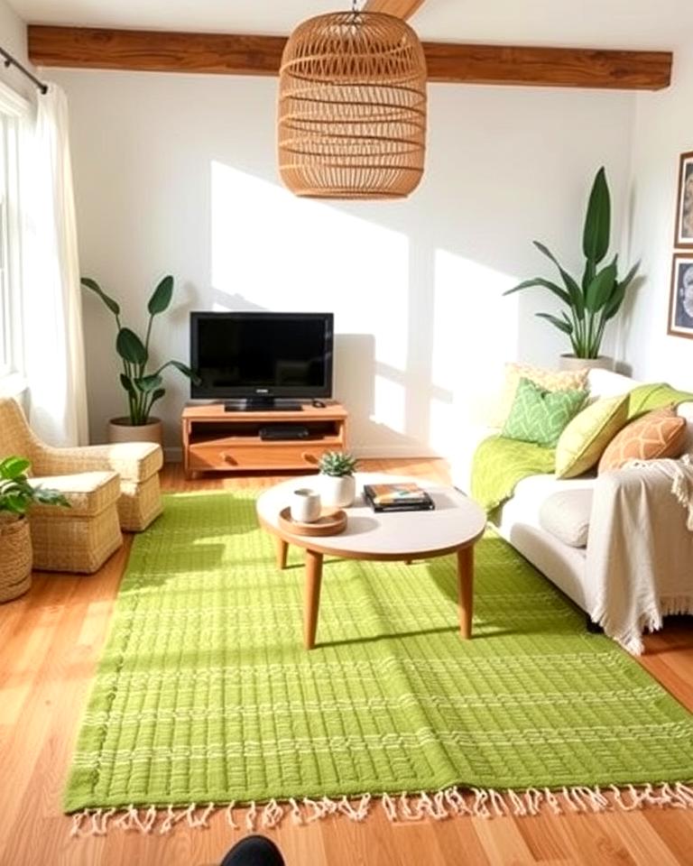 20 Green Carpet Living Room Ideas for a Bold Statement