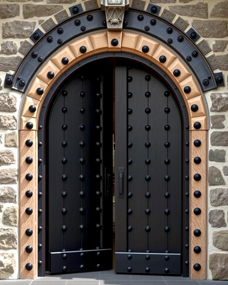 20 Gothic Front Door Ideas to Enhance Your Home