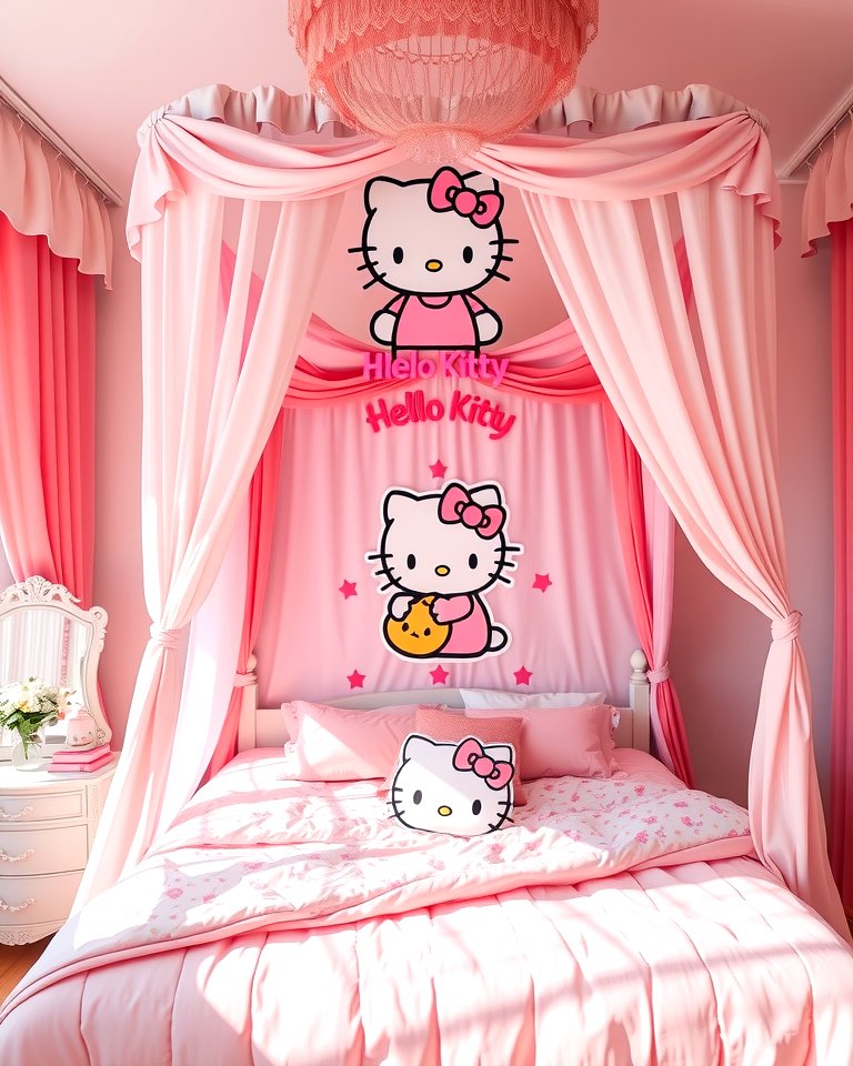 25 Hello Kitty Bedroom Ideas for a Cute and Cozy Space