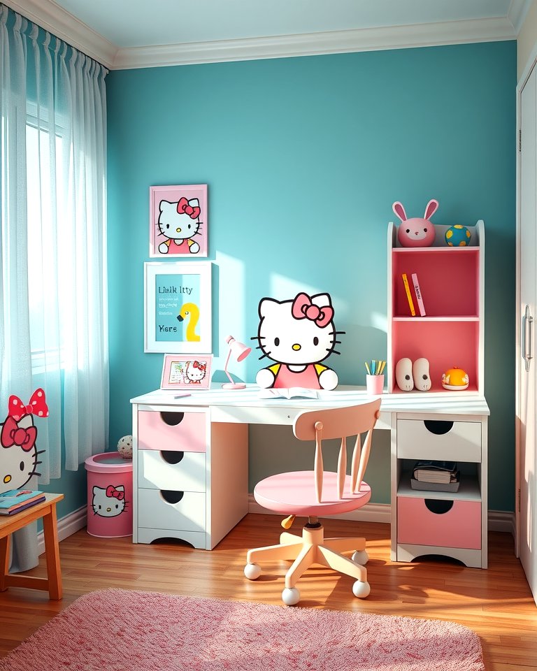 25 Hello Kitty Bedroom Ideas for a Cute and Cozy Space