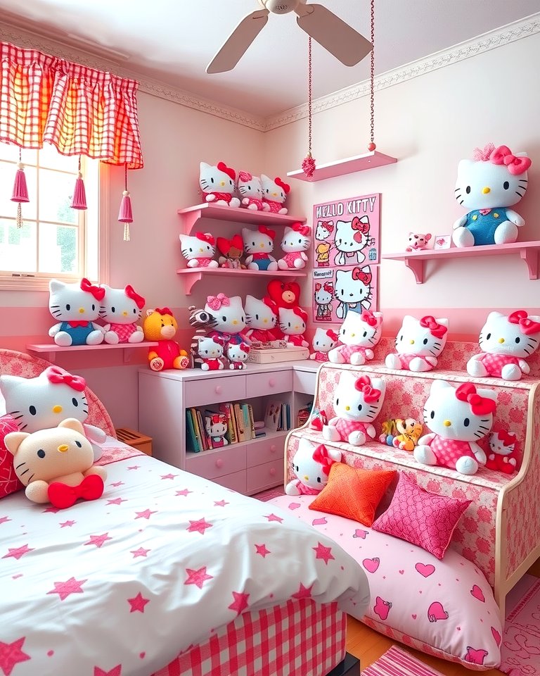 25 Hello Kitty Bedroom Ideas for a Cute and Cozy Space