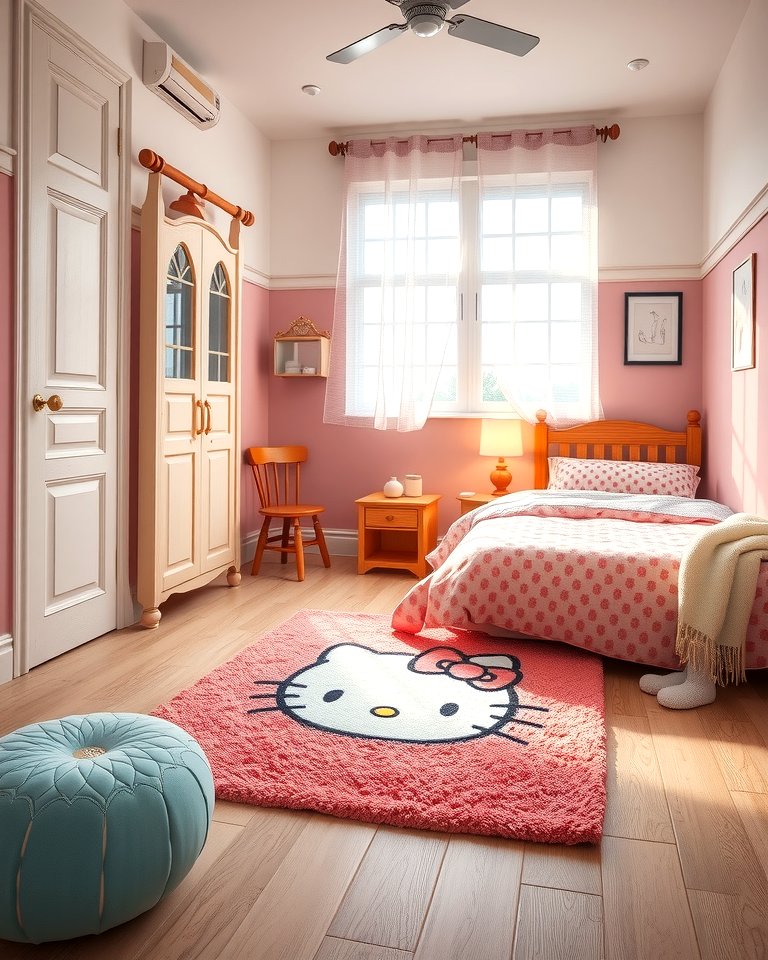 25 Hello Kitty Bedroom Ideas for a Cute and Cozy Space