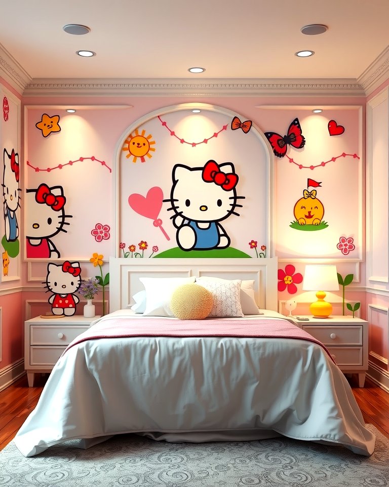 25 Hello Kitty Bedroom Ideas for a Cute and Cozy Space