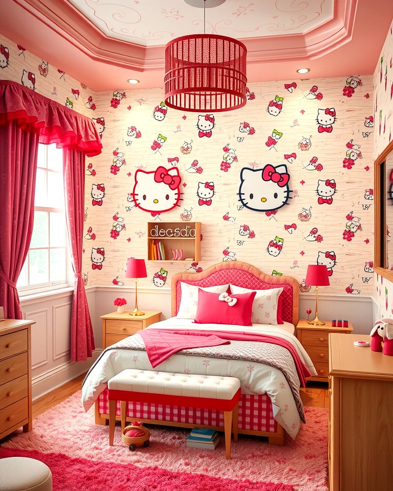 25 Hello Kitty Bedroom Ideas for a Cute and Cozy Space