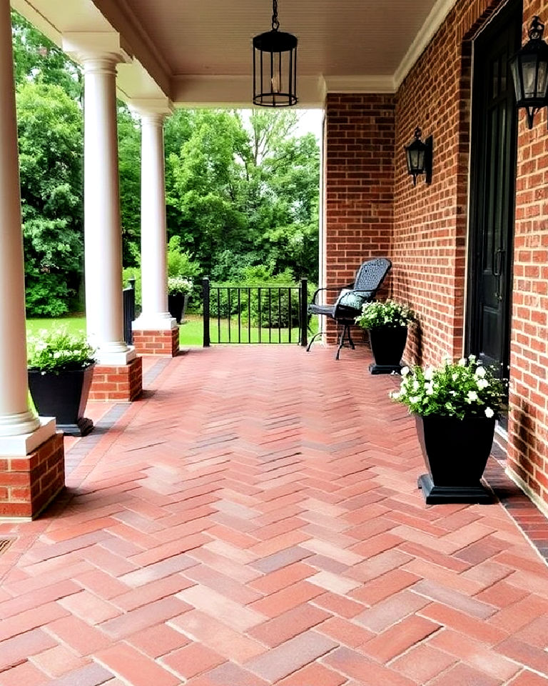 25 Brick Porch Ideas for a Charming Entrance