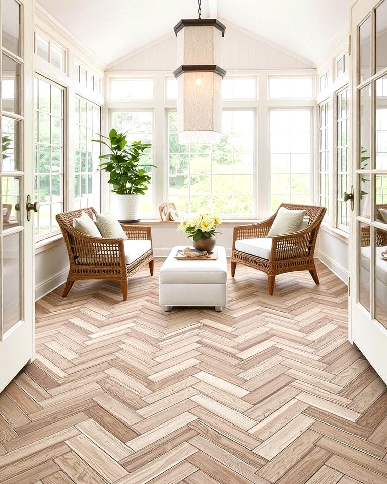 20 Sunroom Tile Floor Ideas for Durable and Stylish Floors