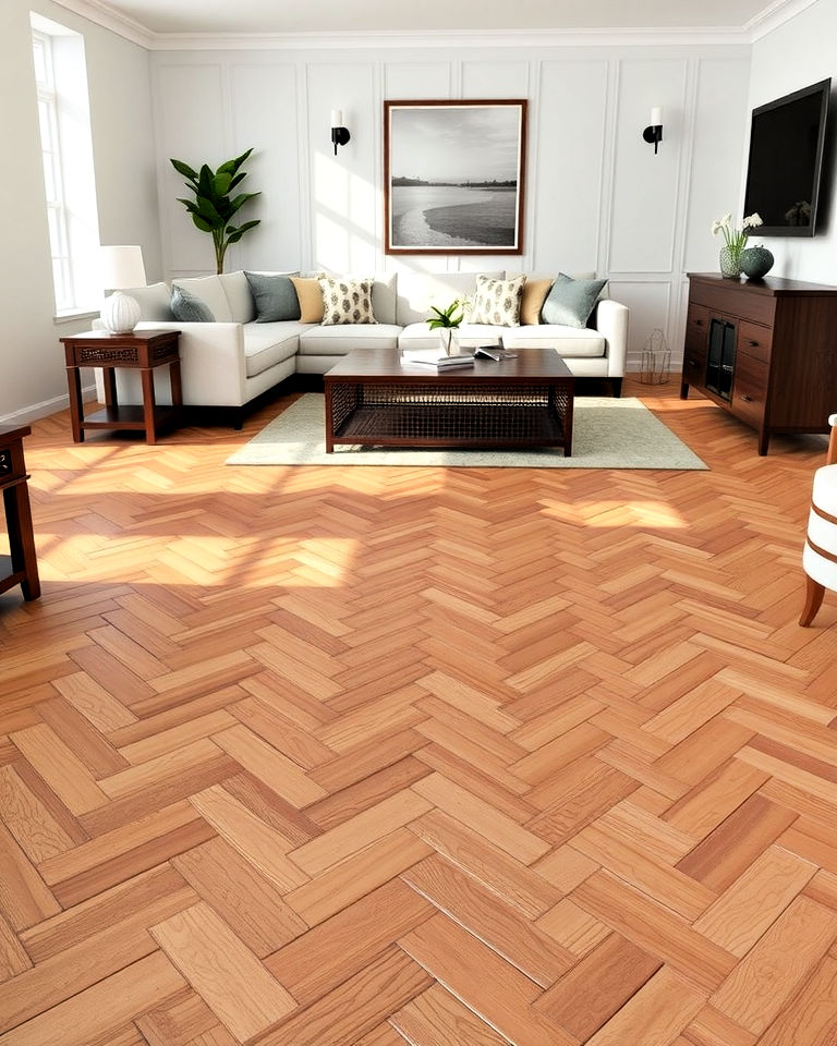 25 Living Room Wood Floor Ideas for a Warm Ambiance