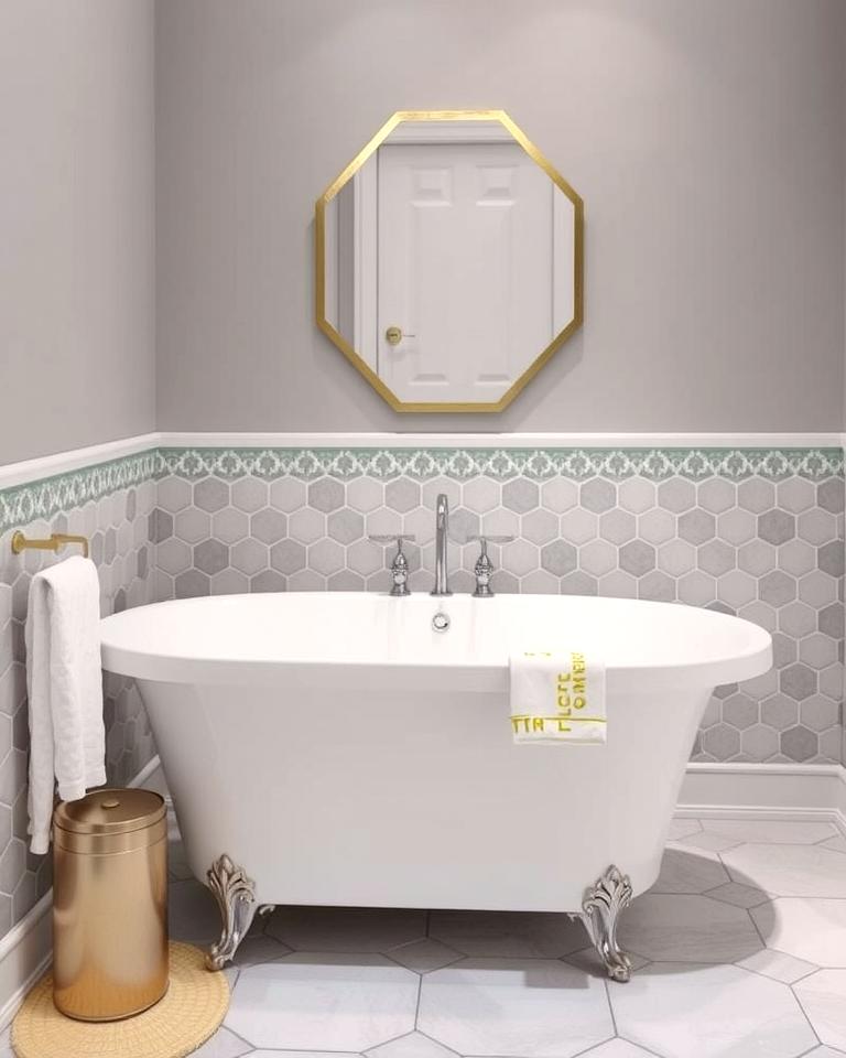 20 Hexagon Tiles Ideas for Bathrooms with Style