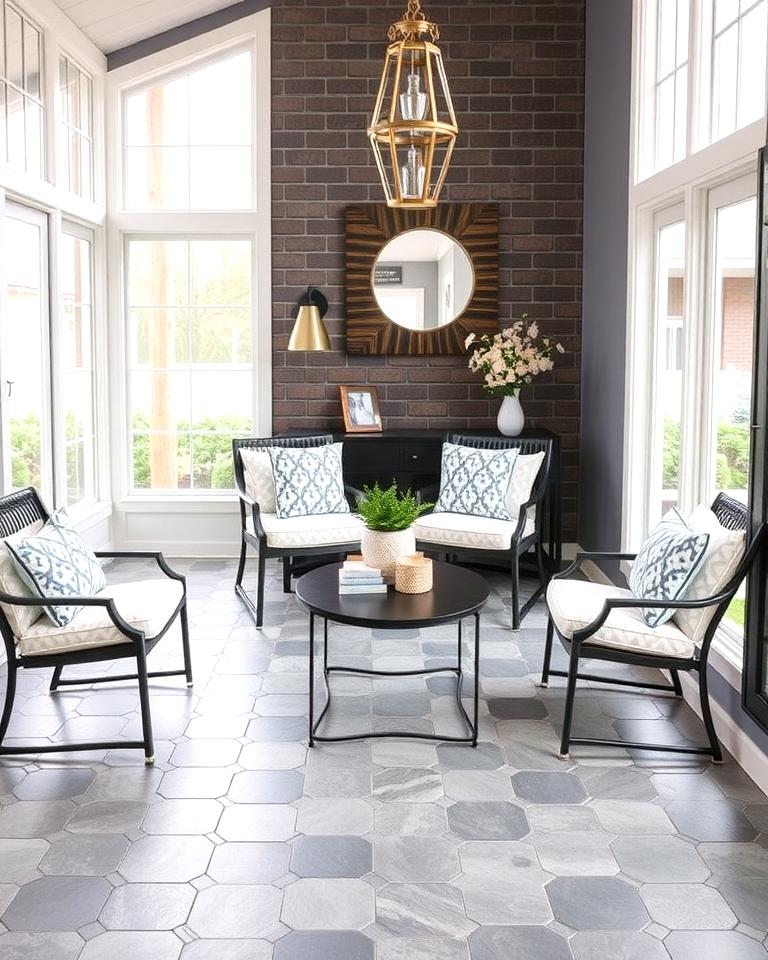 20 Sunroom Tile Floor Ideas for Durable and Stylish Floors