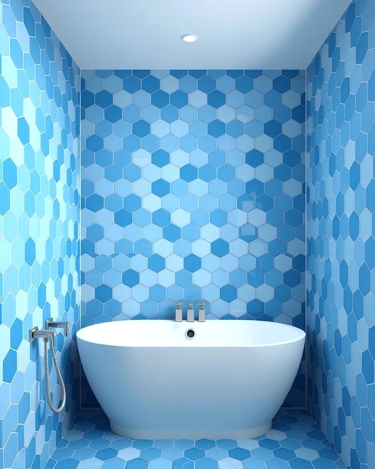 25 Stunning Blue Tile Bathroom Ideas for a Fresh Look