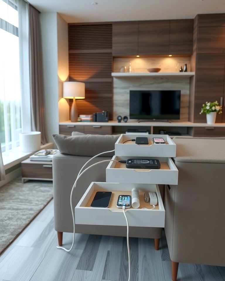 25 Smart Charging Station Ideas for a Tidy Home
