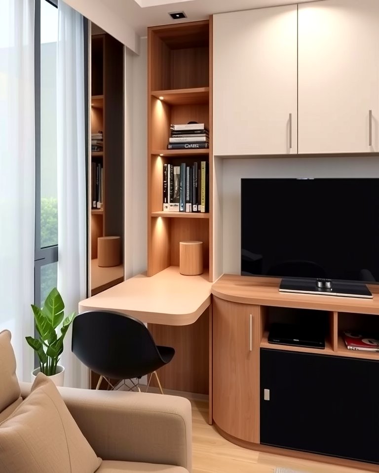 25 Stylish Built-in Desk Ideas for Your Home Office